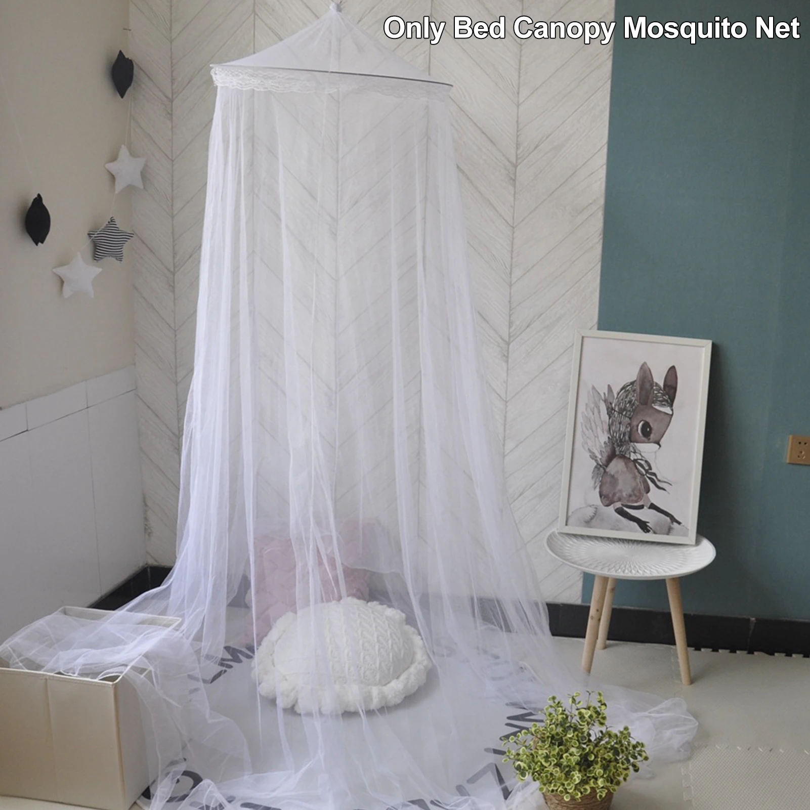 Baby-Adults-Room-Decor-Lightweight-Polyester-Mesh-Elegant-Lace-Dome ...