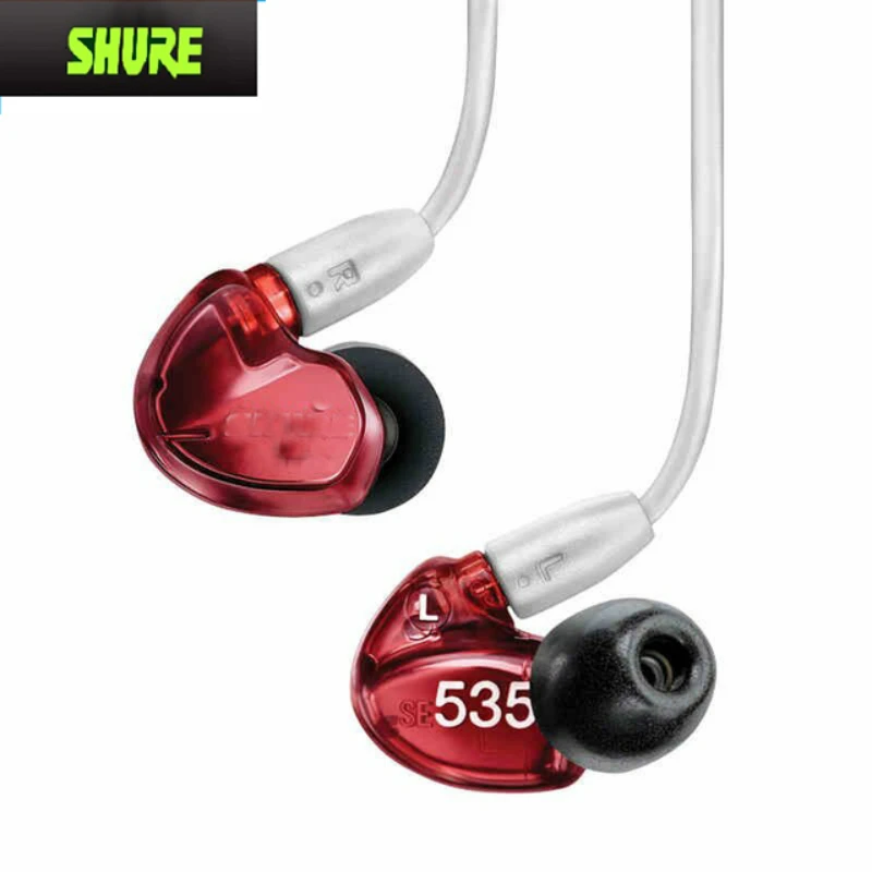 Shure Se535 Iem In-ear Headphones Wired Earphone Sports High-fidelity ...