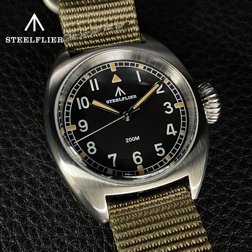 STEELFLIER-reloj-de-cuarzo-SF745-oficial-accesorio-de-36MM ...