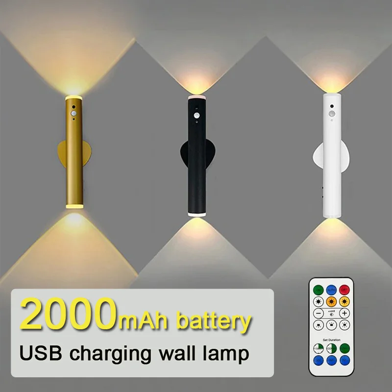 Modern-Aluminum-Gold-Induction-Corridor-Wall-Light-Led-Rechargeable ...