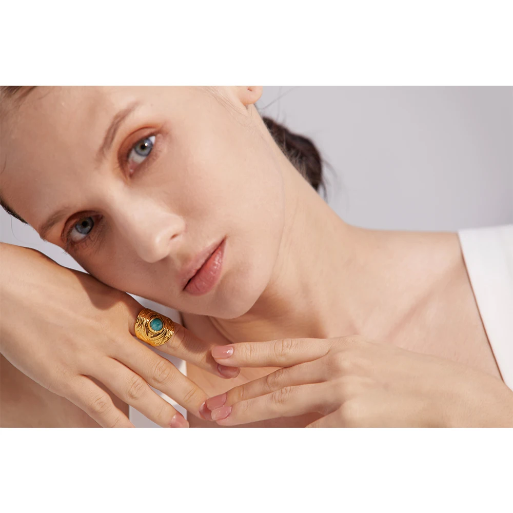 Vintage Red Blue Natural Stone – Kosmo Jewellery