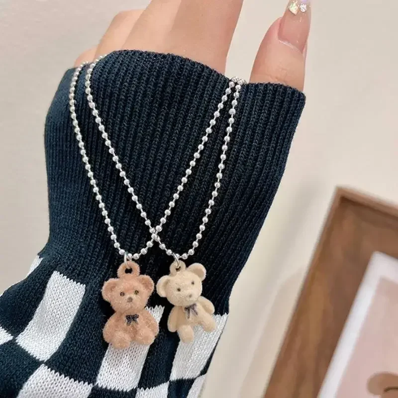 Girls-Fashion-Cute-The-Latest-Popular-Cute-Bear-Ladies-Gift-Necklace ...