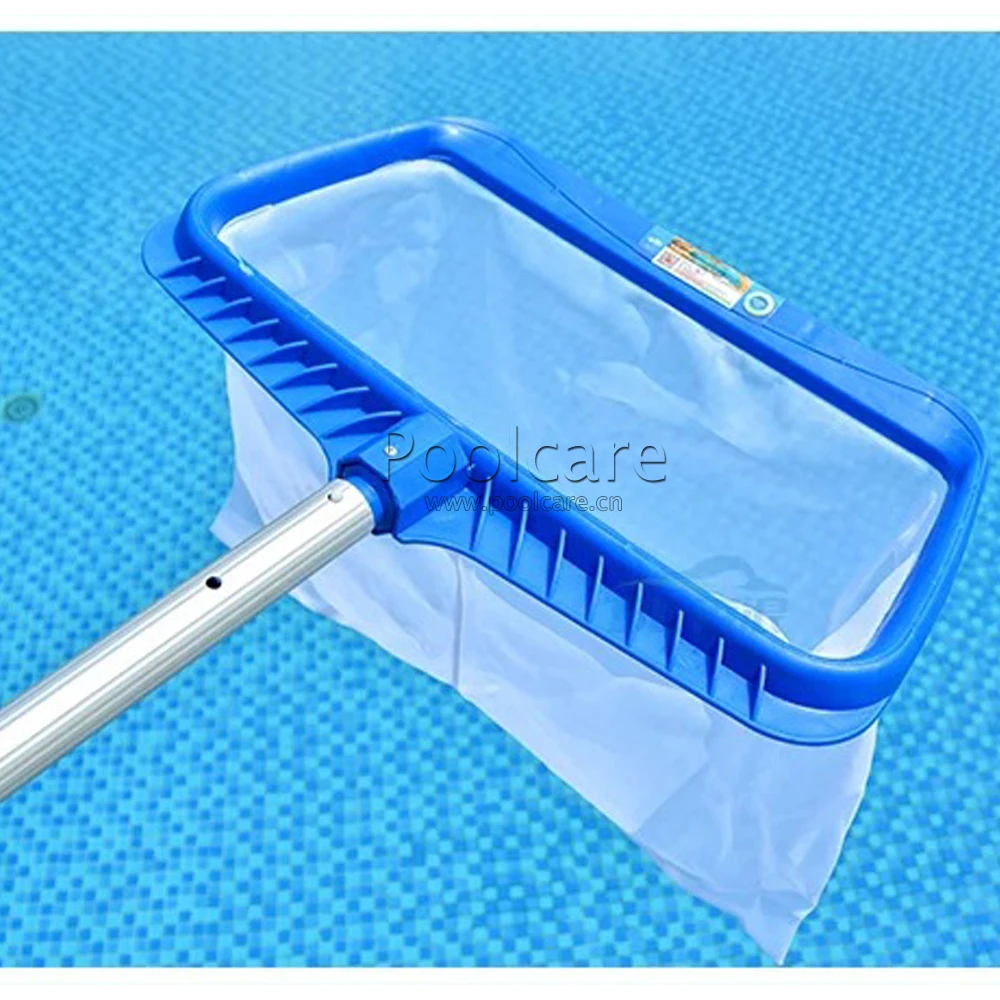 Swimming-Pool-Sweeping-Net-Telescopic-Rod-Pool-Skimmer-Cleaning-Springs ...