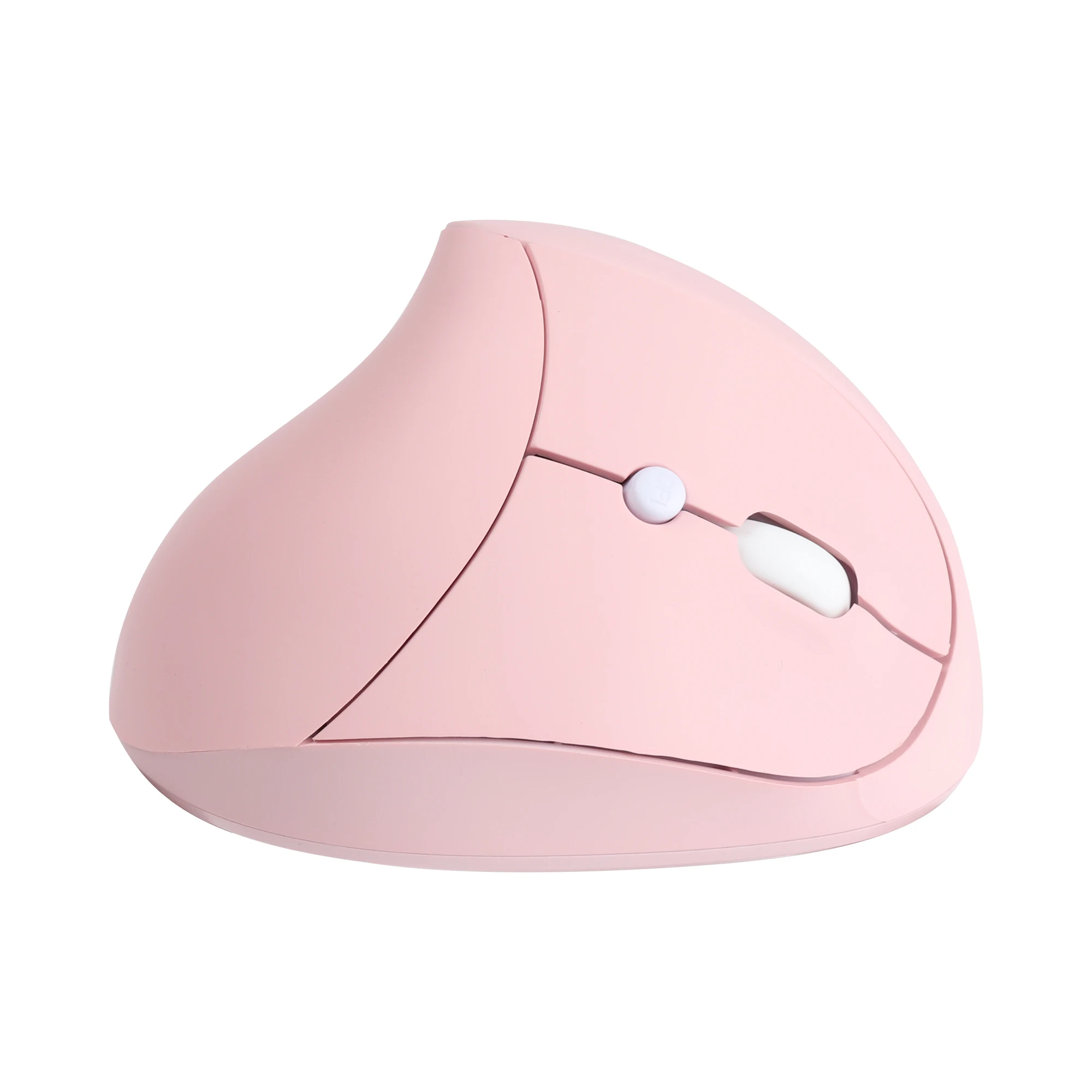 Pink-Ergonomic-Vertical-Mouse-2-4G-Wireless-Rechargeable-USB-Optical ...