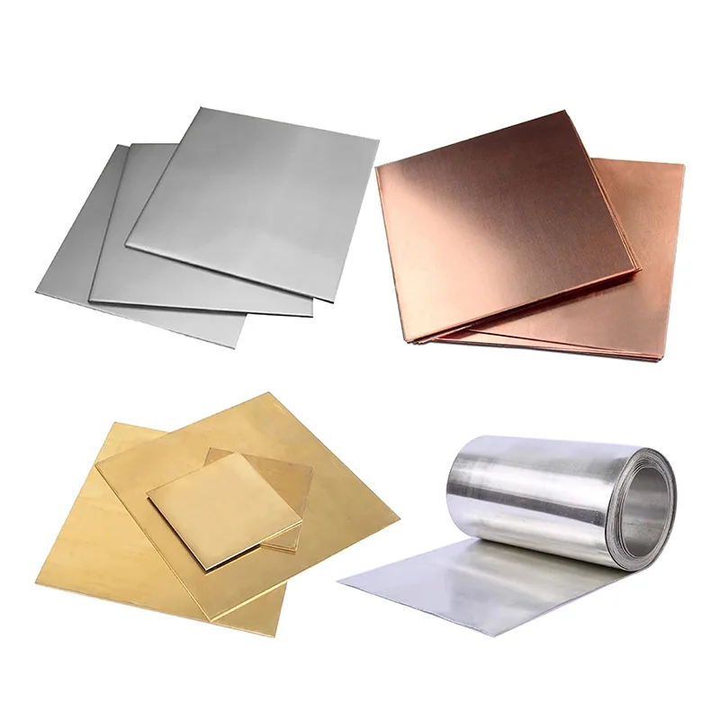 Feuille-m-tallique-en-laiton-cuivre-acier-aluminium-d-grad-fer-zinc ...