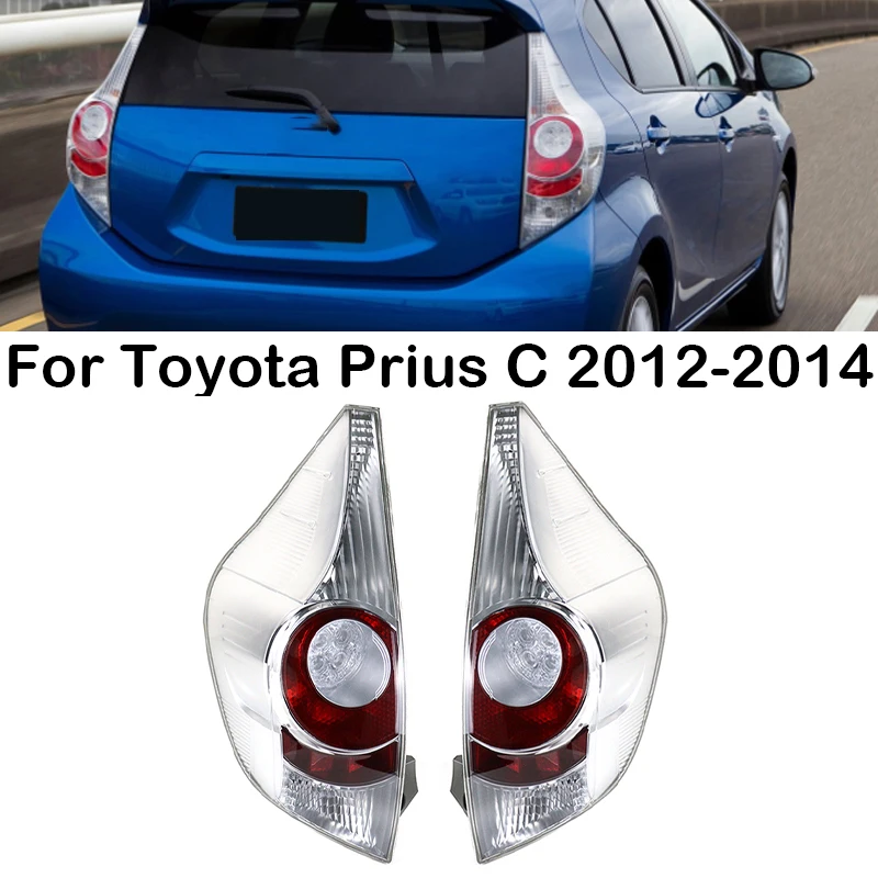 For-Toyota-Prius-C-2012-2013-2014-Car-Rear-Tail-Light-Brake-Stop-Turn ...