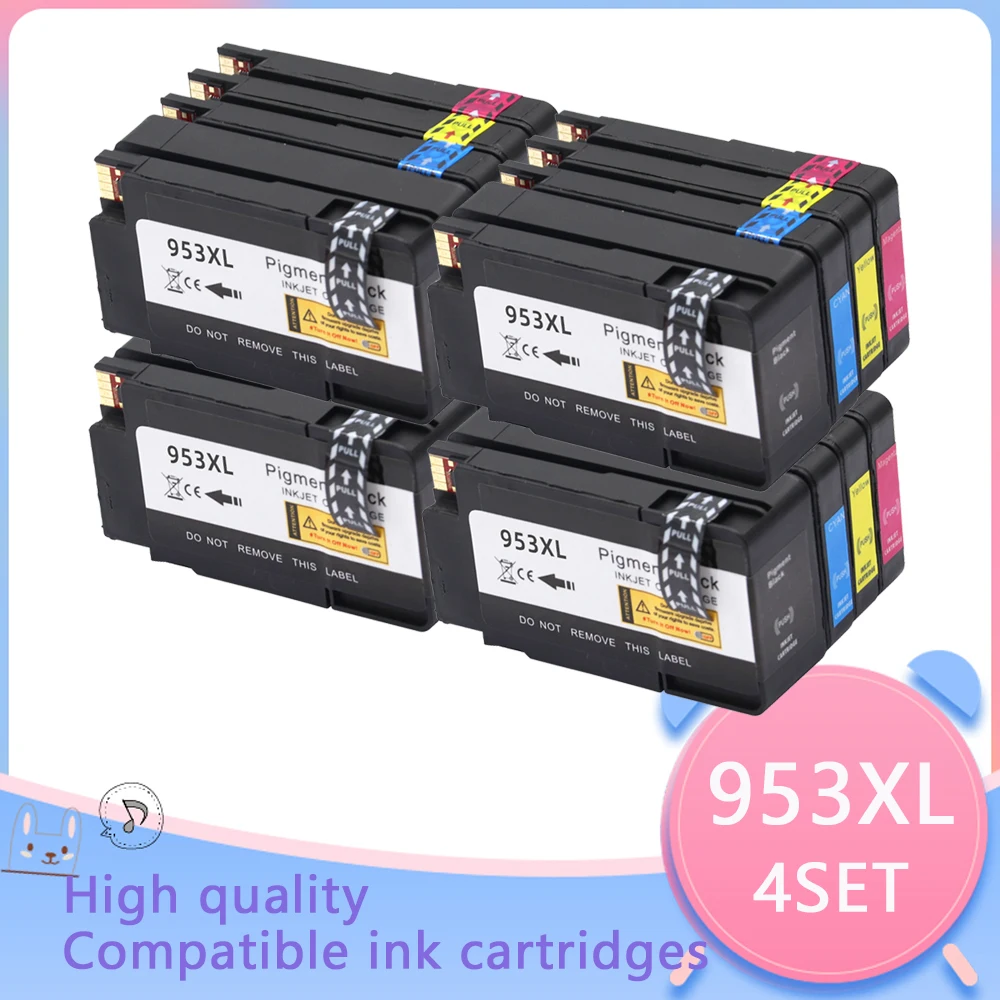 953XL Ink Cartridges Replacement for HP953XL 953 XL Compatible with HP ...