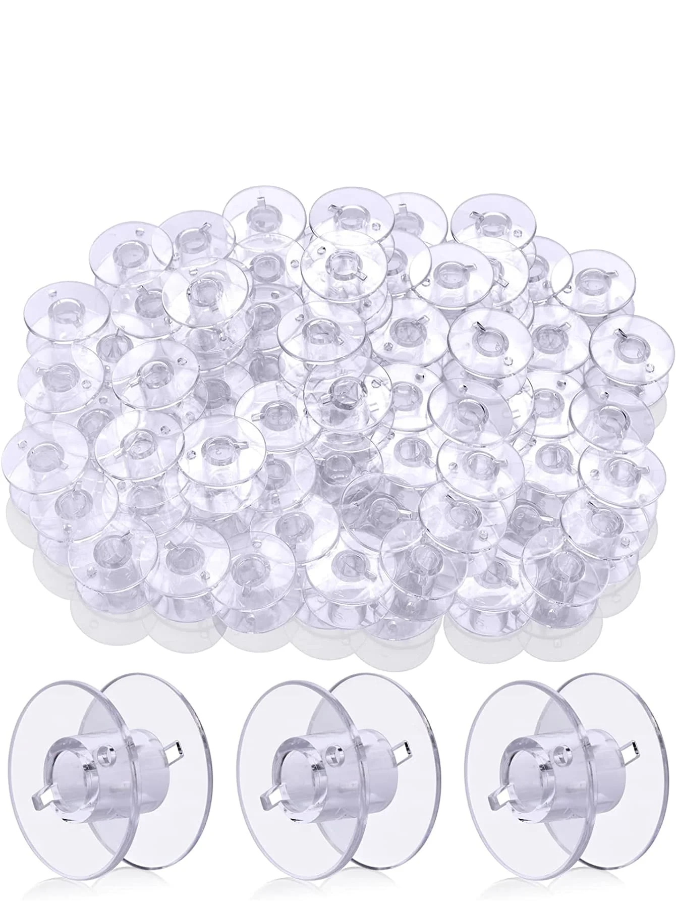 Metal-plastic-20pcs-Spools-Brothers-Singers-Anime-Etc-Sewing-Machine ...