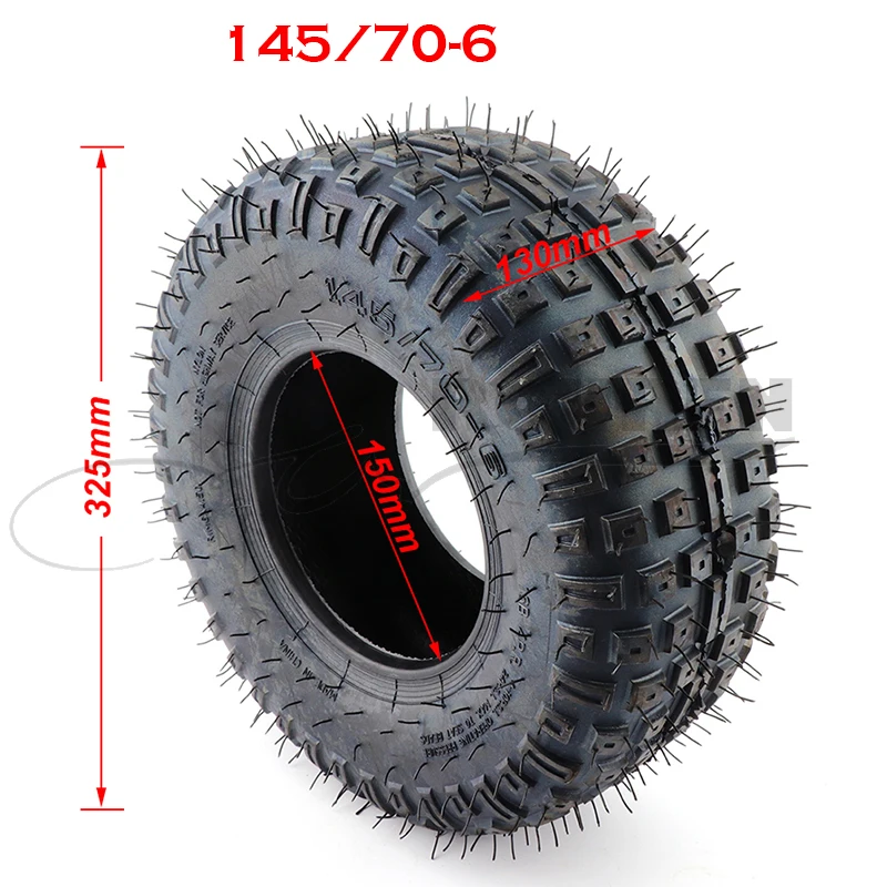 6-Inch-ATV-Tire-145-70-6-four-wheel-vehcile-Fit-for-50cc-70cc-110cc ...