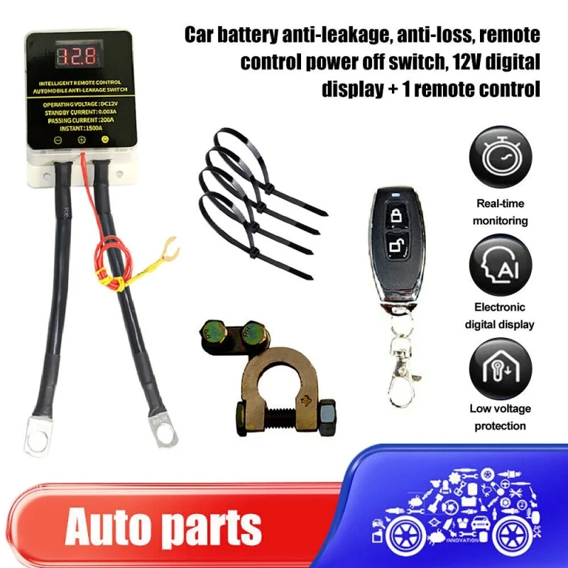 12V-Car-Battery-Cutoff-Switch-Wireless-Remote-Control-Relay-with-LED ...