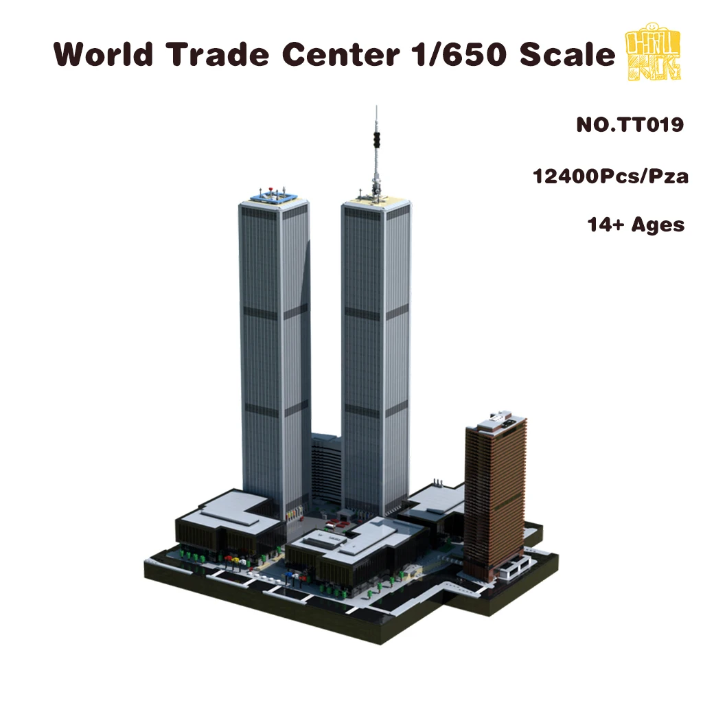 MOC-TT019-World-Trade-Center-Architecture-modelo-a-escala-1-650-con ...