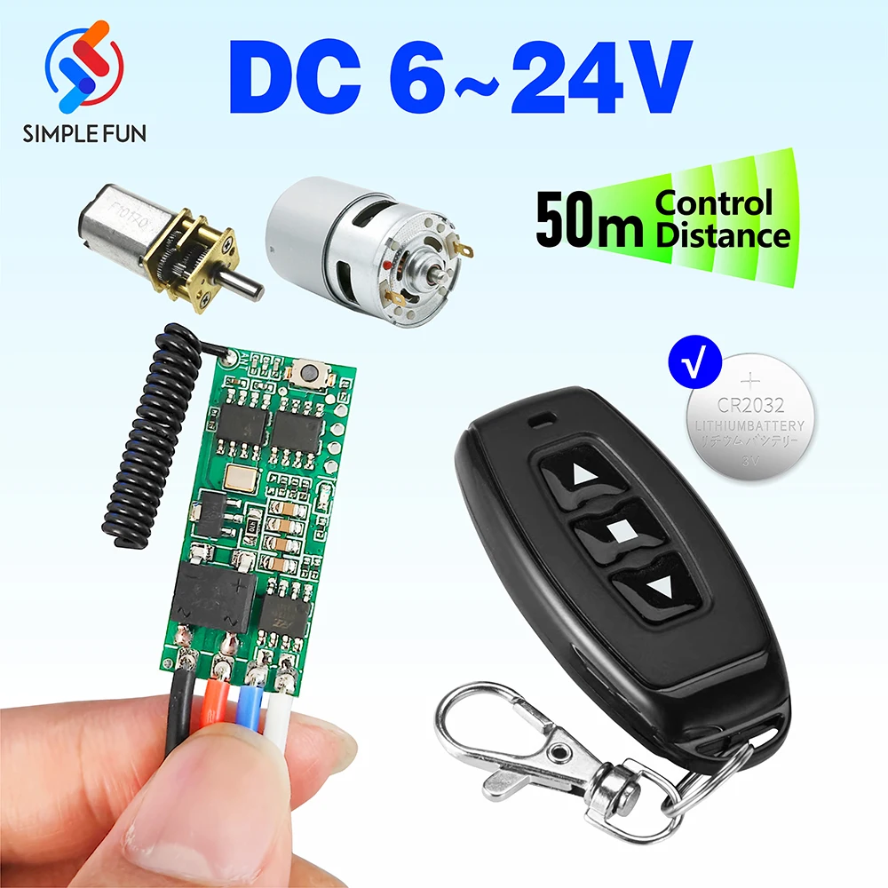 RF-Mini-Motor-Remote-Control-Switch-433MHz-DC-6V-12V-18V-24V-Relay ...