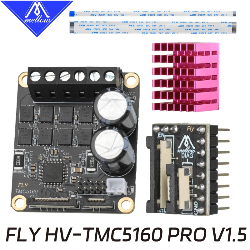 Mellow-Fly-24V-48V-HV-TMC5160-Pro-V1-5-Stepper-Motor-Driver-StepStick ...