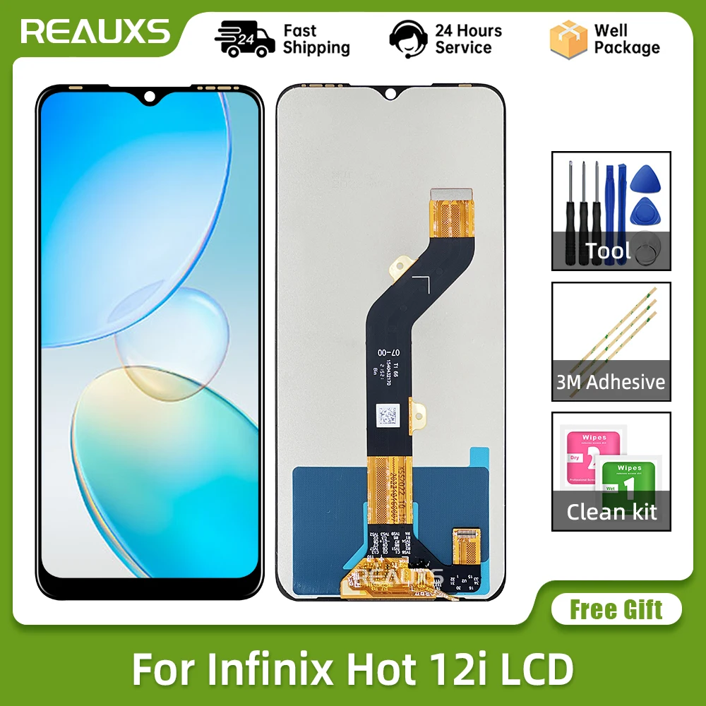6-6-Original-New-For-Infinix-Hot-12i-X665-LCD-Display-Touch-Screen ...