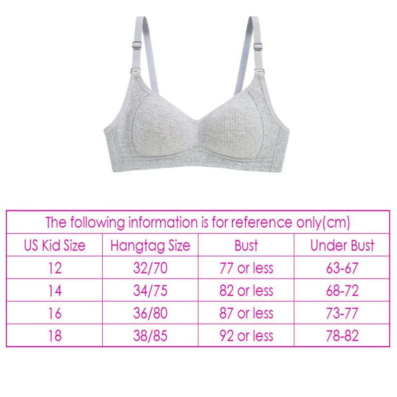 Children Bra Size Chart