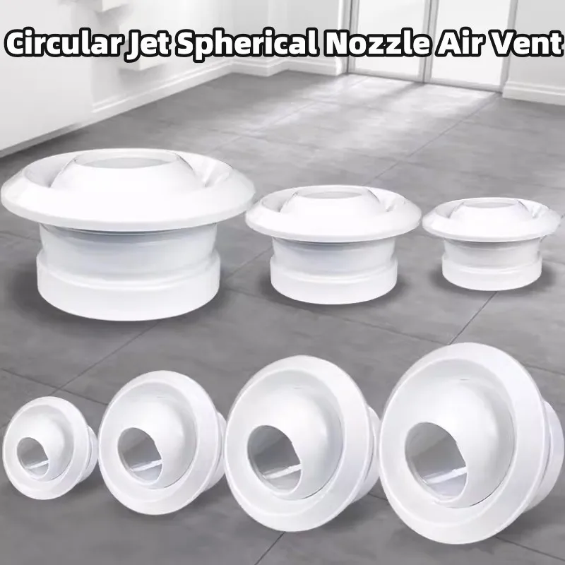 ABS-Circular-Jet-Spherical-Nozzle-Air-Vent-for-Airport-Station-Central ...