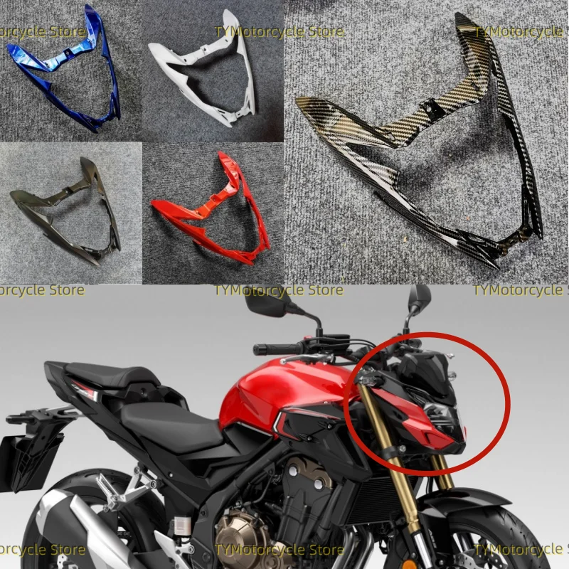 Motorcycle Front Headlight Hood Fairing Panel Cover Nose Head Cowl Fit ...