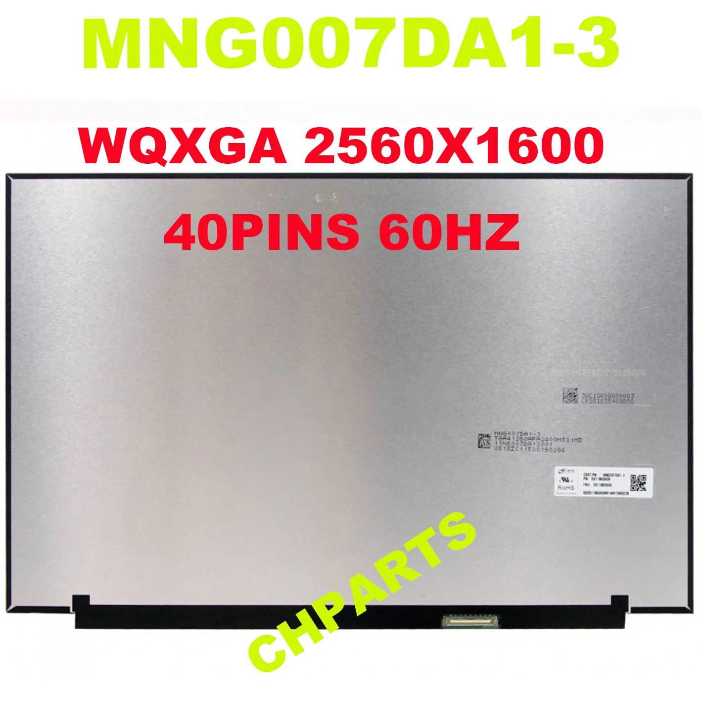 WQXGA-pantalla-LCD-de-repuesto-para-ordenador-port-til-Panel-de ...