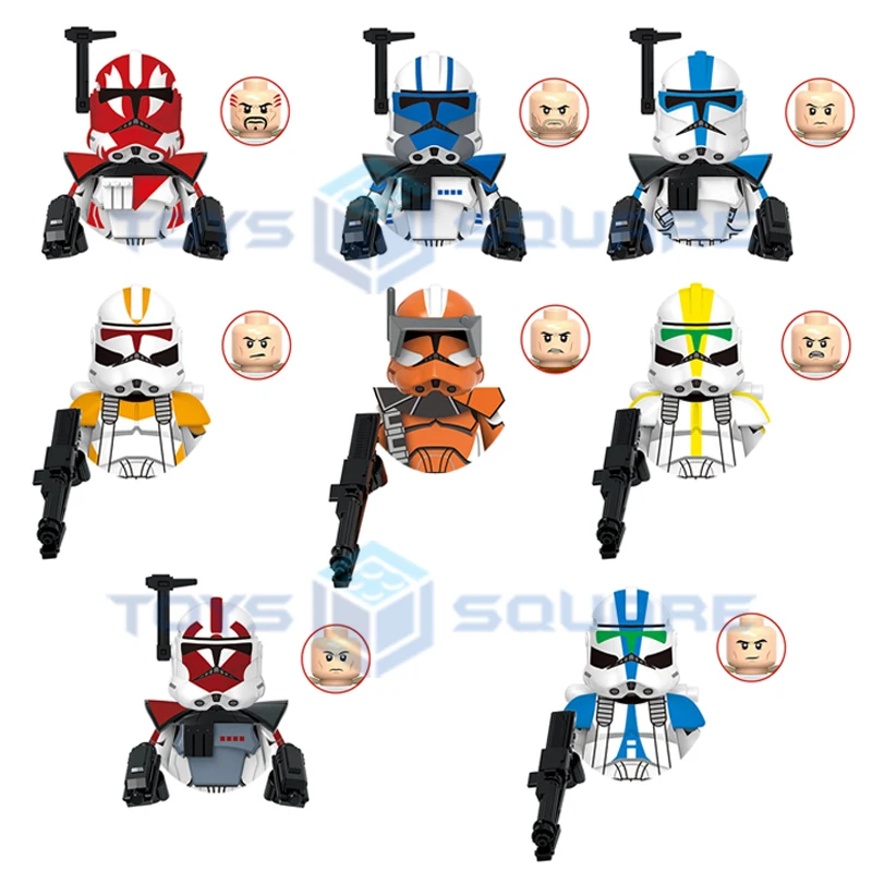 HEROCROSS-The-Commander-Ganch-ARC-Trooper-Seven-Dredd-Captain-Alpha ...