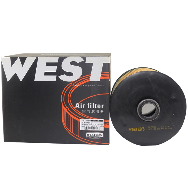 WESTGUARD MA9550 Air Filter For AUDI A6(4F2 4F5 C6) 4F0133843B ...