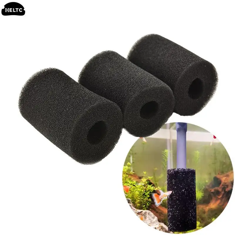 Aquarium Pre Filter Sponge Fish Tank Inflow Inlet Filter Foam Roll For ...