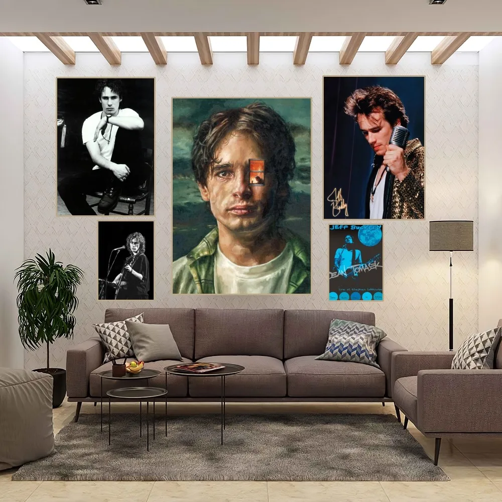 Retro-Jeff-Buckley-Pop-Singer-Poster-Home-Room-Decor-Aesthetic-Art-Wall ...