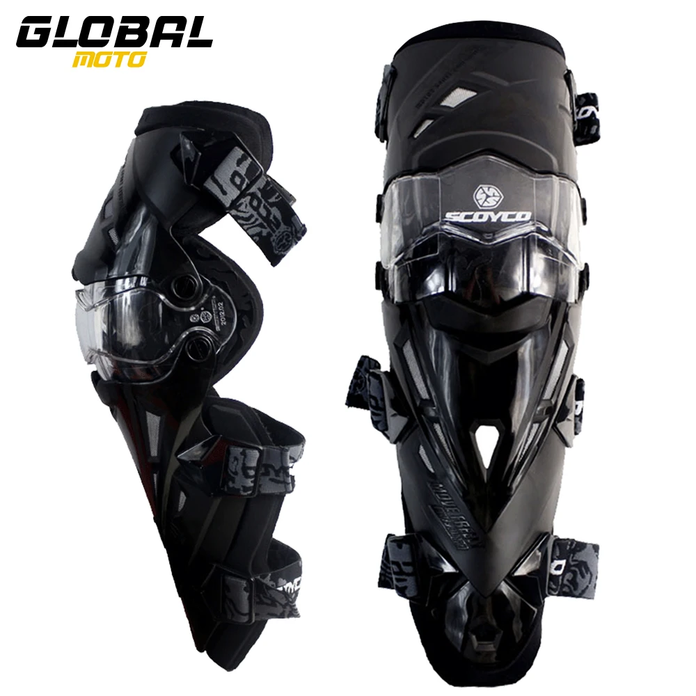 SCOYCO-Motorcycle-Knee-Pads-Road-Racing-Black-Knee-Pads-High-Quality ...
