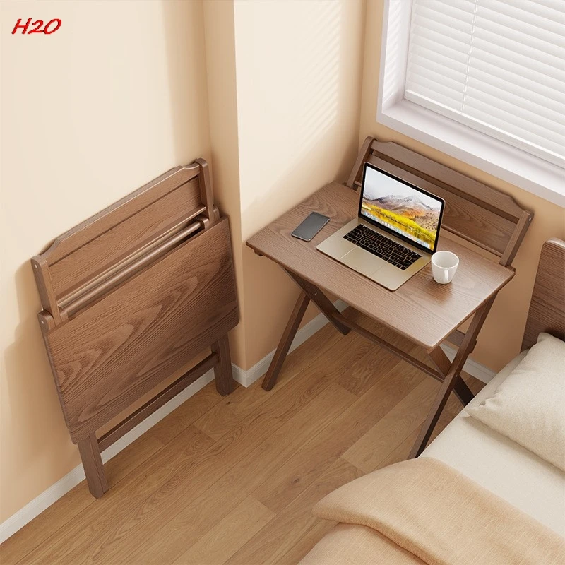 H2O-Foldable-Small-Desk-Bedside-Computer-Desk-Simple-Household-Small ...