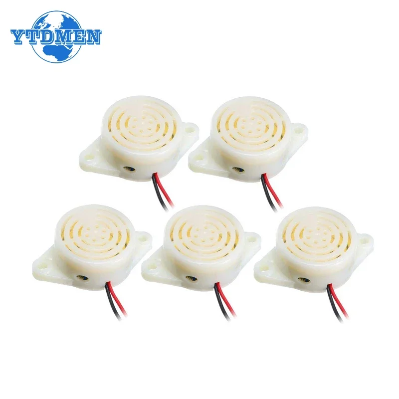 2PCS-SFM-27-Buzzer-95DB-Active-Buzzer-High-decibel-3-24V-12V-Electronic ...