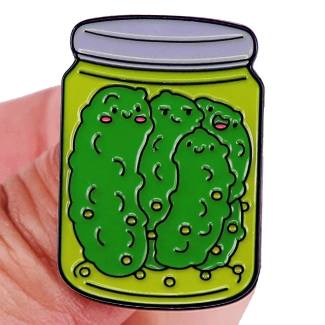 Pickle Jar Cartoon