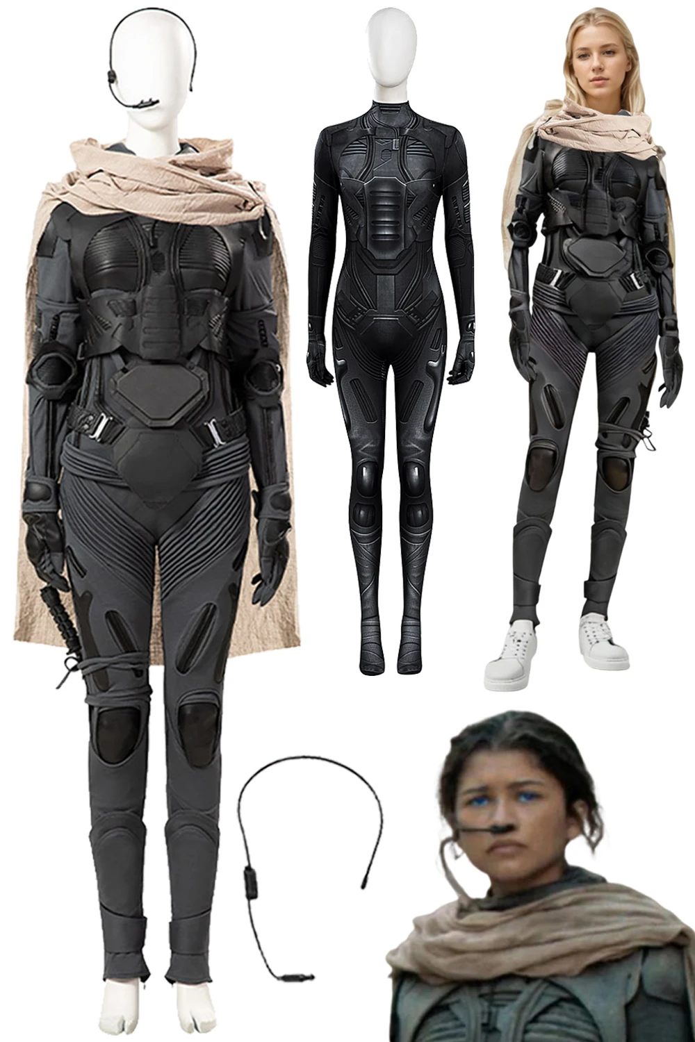 Chani-Cosplay-Fantasy-Cloak-Costume-2024-Movie-Dune-2-Roleplay-Women ...