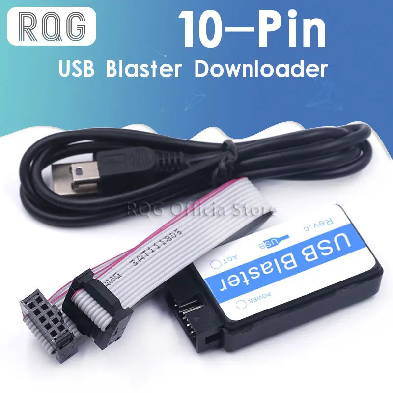Usb Blaster Mini Cabo Usb 10-pin Jtag Cabo De Conexão Para Cpld Fpga ...