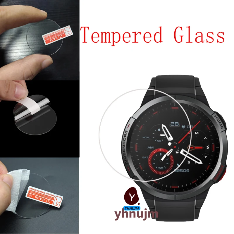 For-Mibro-GS-smart-watch-Tempered-Glass-Screen-Protector-Tempered-9H-2 ...
