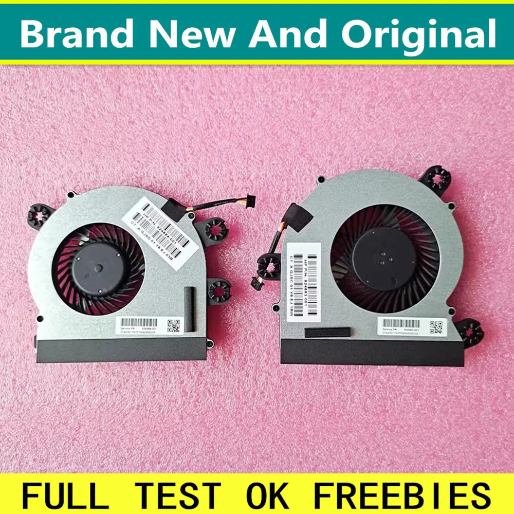 laptop CPU cooling fan Cooler Notebook PC for HP P/N 924684-001 924683 ...