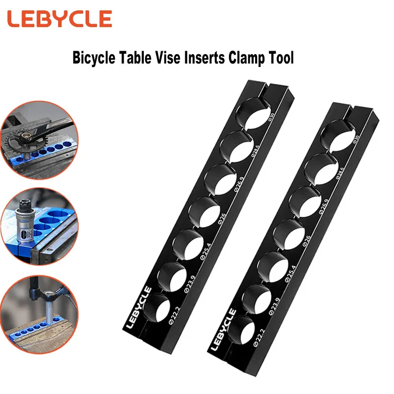 Lebycle-Bike-Universal-Table-Vise-Inserts-Clamp-Tool-Jaw-Vice-Worktable ...