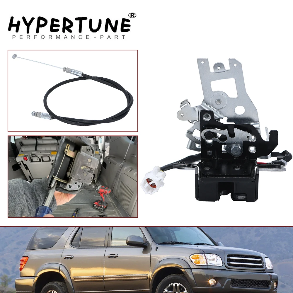 Cerradura-trasera-para-port-n-trasero-submontaje-con-Cable-para-Toyota ...
