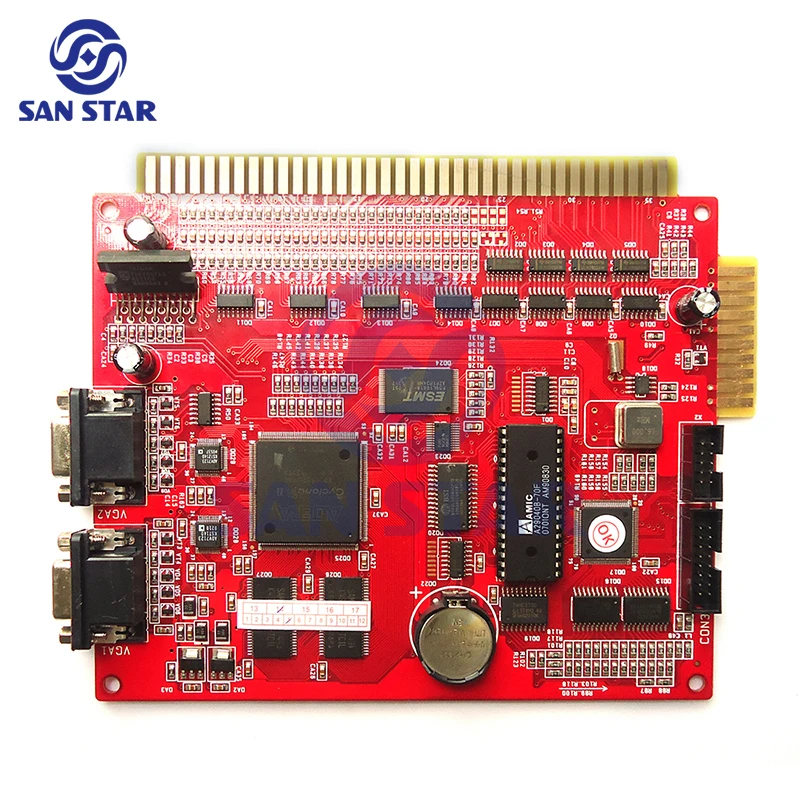 Dual Screen 40 96% Multi Game 15 In 1 Arcade Casino Game PCb For Slot ...