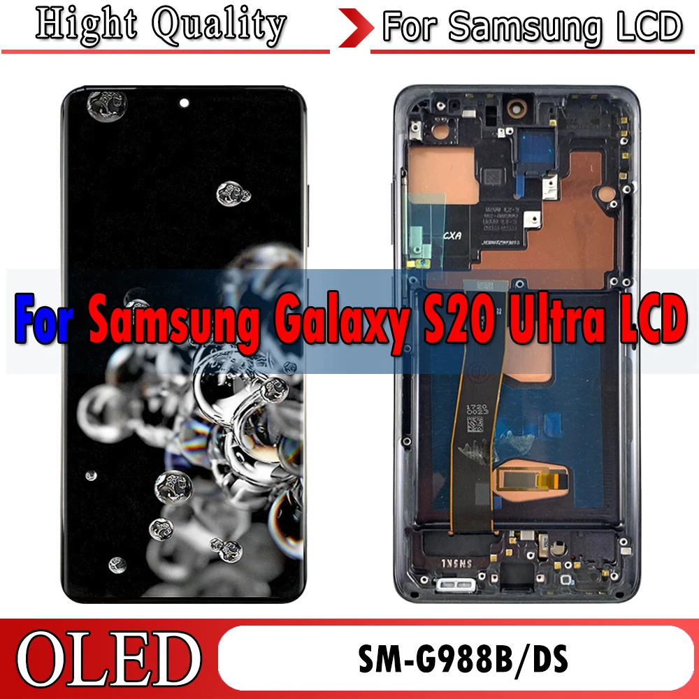 Super-OLED-LCD-For-Samsung-Galaxy-S20-Ultra-LCD-Display-Screen-Touch ...