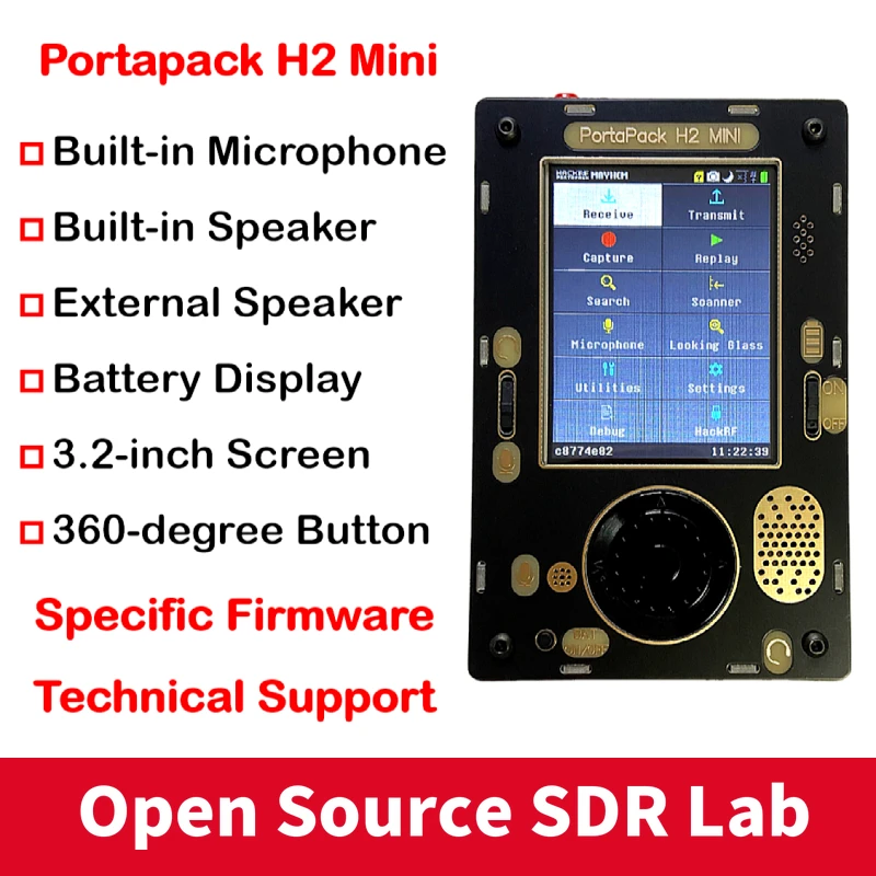 HackRF-Portapack-H2-Mini-Mayhem-Specific-Modification-Firmware-HackRF ...