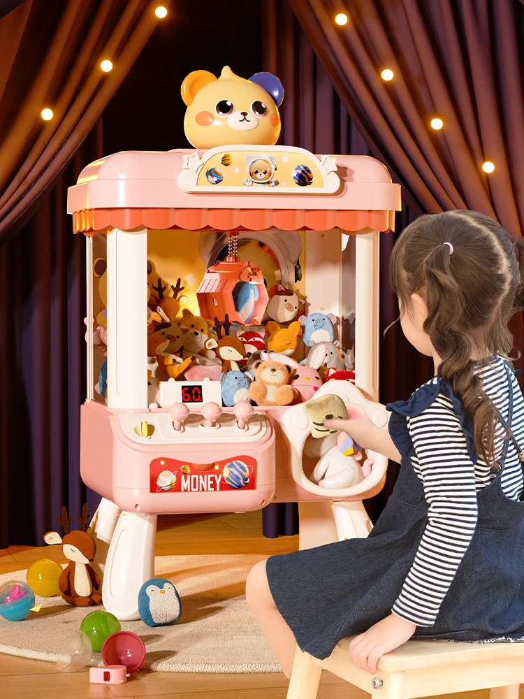 Children-s-claw-machine-large-mini-clip-doll-twisted-egg-toy-birthday ...