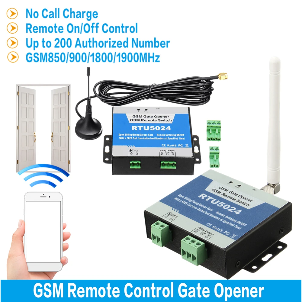 Sliding Gate Motor Kit | Garage Gate Opener | Relay Switch | Lte Relay ...
