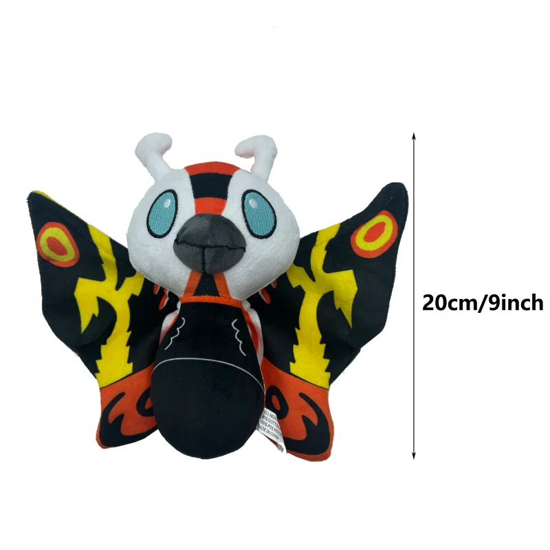 20cm-Mothra-Plush-Dolls-Anime-Peripheral-Kawaii-Decor-Soft-Stuffed ...
