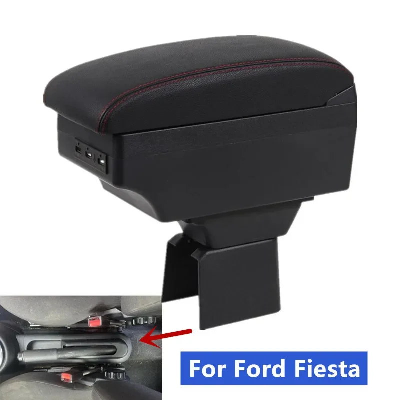 For-Ford-Fiesta-Armrest-box-For-Ford-Fiesta-Mk5-car-armrest-box-Central ...