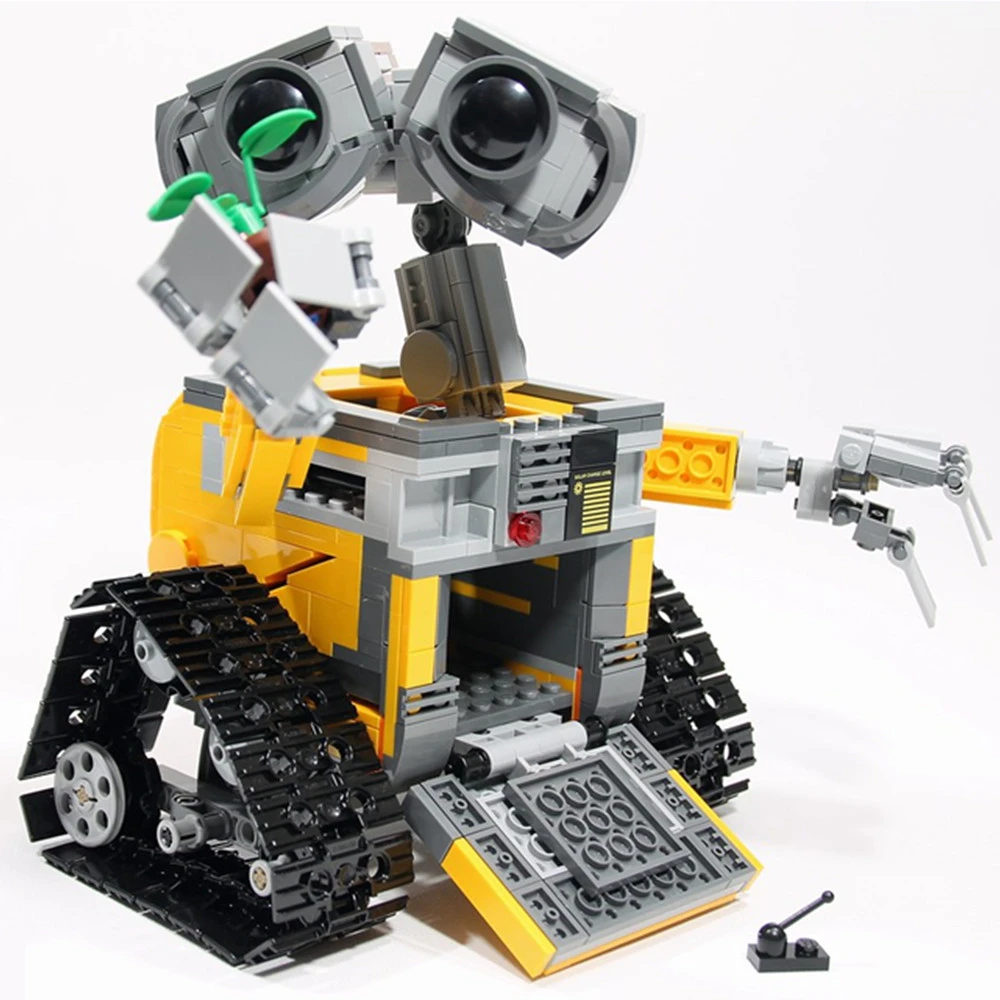 Disney Pixar Wall E 687pcs Space Robot Figures Technical Building Block ...
