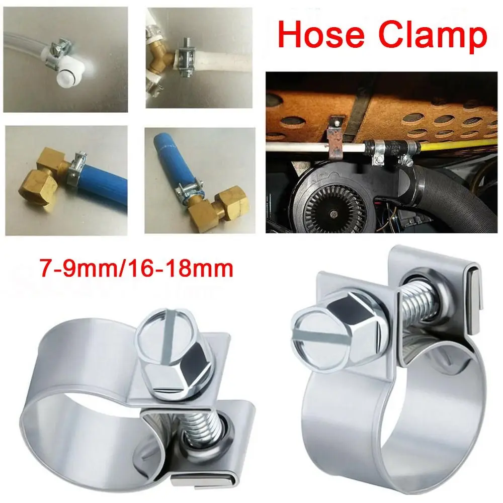 1Pc-Carbon-Steel-Galvanized-Hoop-Hose-Clamps-Adjustable-Fixed-Clip-Fuel ...