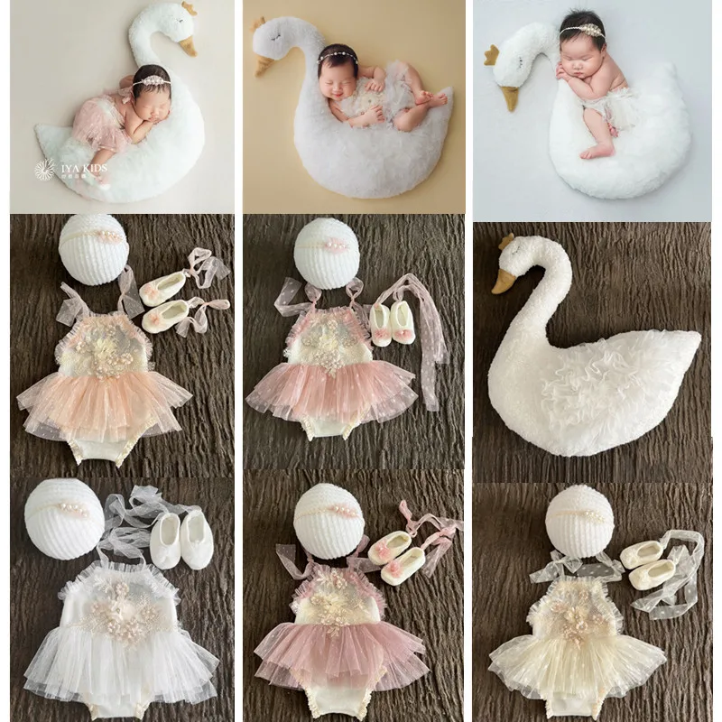 New-Born-Girl-Dress-Baby-Photography-Props-Outfit-Set-Baby-Studio ...