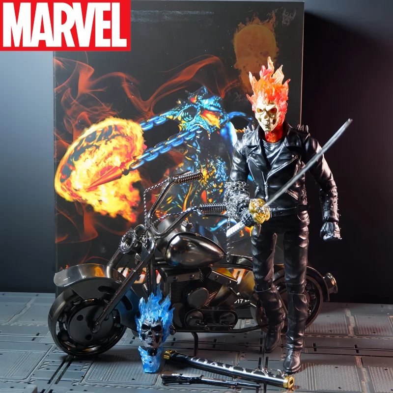Marvel-Soldier-Skull-Ghost-Rider-Action-Figure-Toy-Johnny-Blaze ...