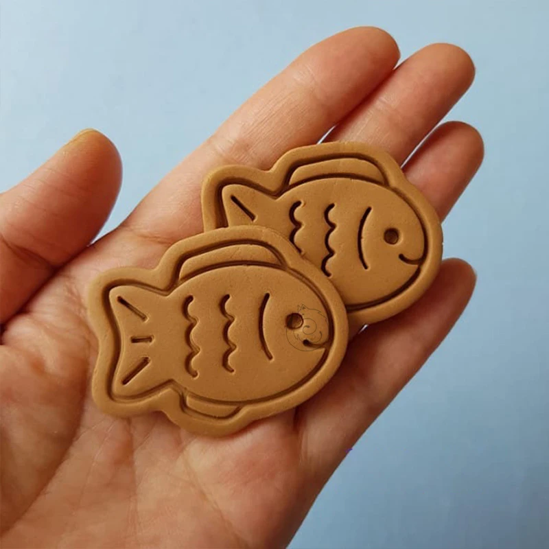 Molds Baking Fish | Cookie Mold Fish | Plastic Fish Biscuit | Fish ...