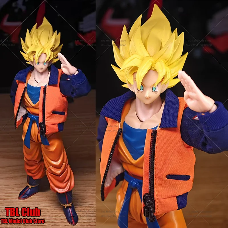 1/12 Scale Male Clothes Dragon Ball Super Saiyan Son Goku Japanese ...