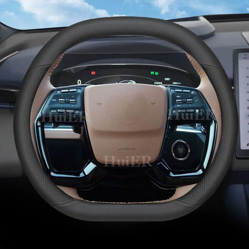 Car Auto Steering Wheel Cover For Ssangyong Torres 2022 2023 2024 2025 ...